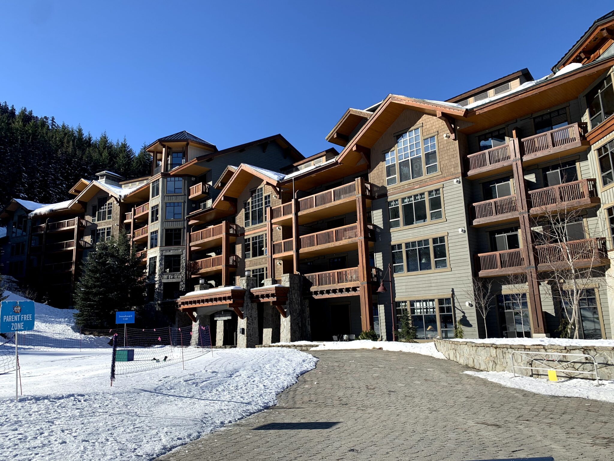 First Tracks Lodge on Whistler Mountain
